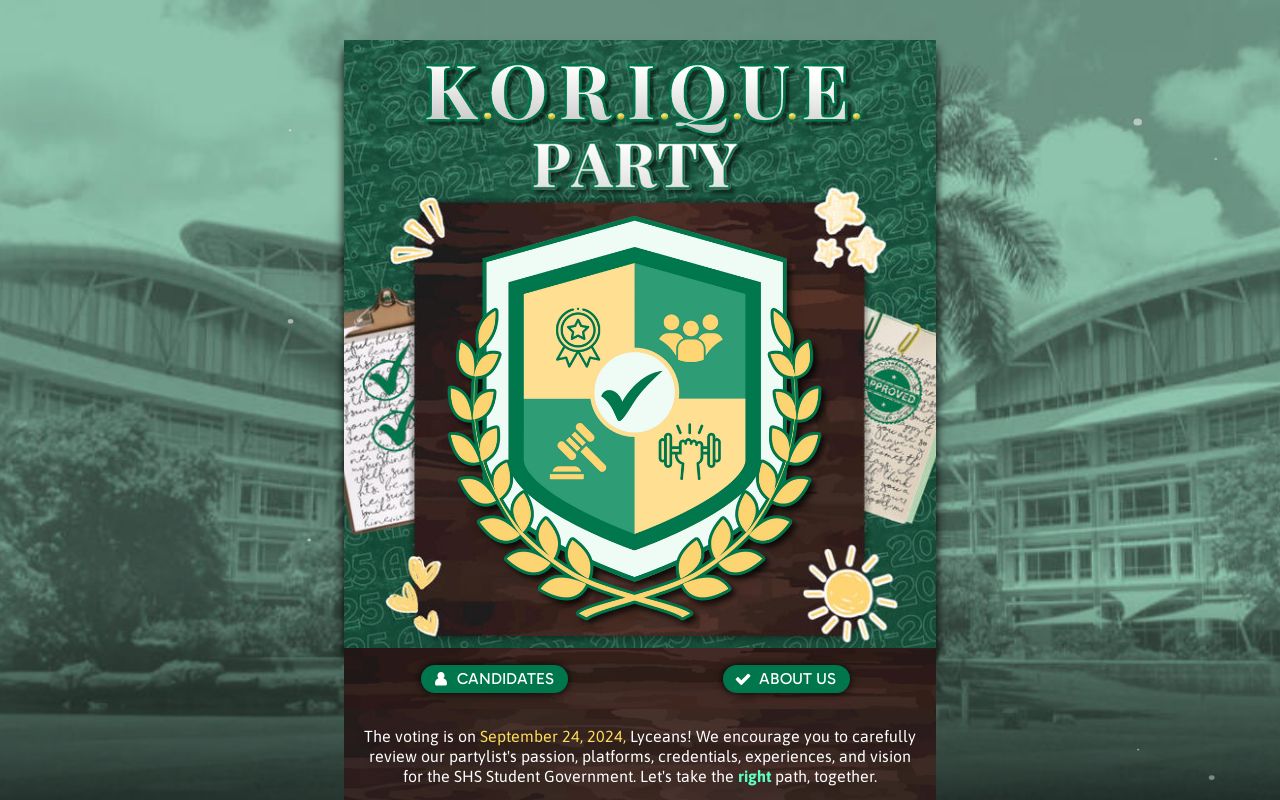 KORIQUE Party (A.Y. 2024-2025) [1]